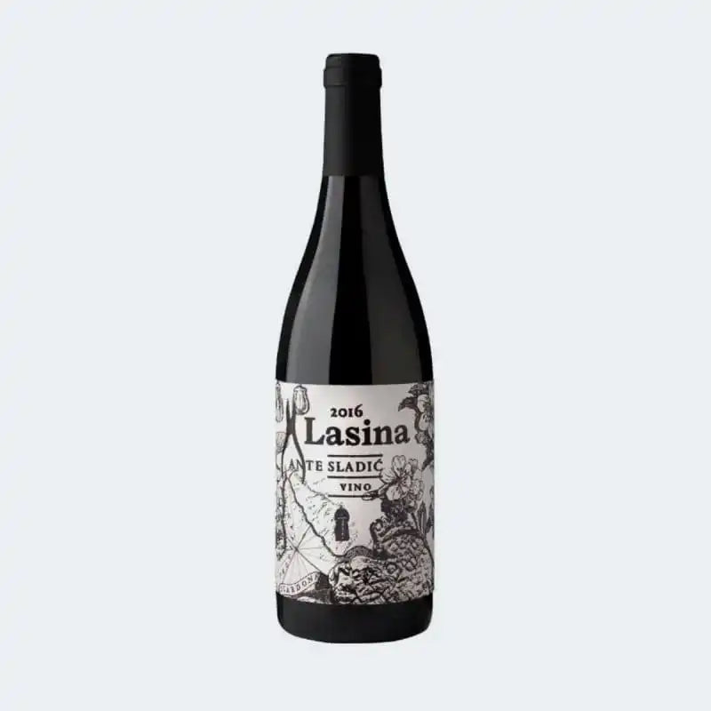 Ante Sladić Lasina Wine 0,75L | Croatian Red Wine | Witrina